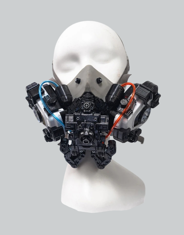 Cyberpunk-Graffiti-Maske | Techwear